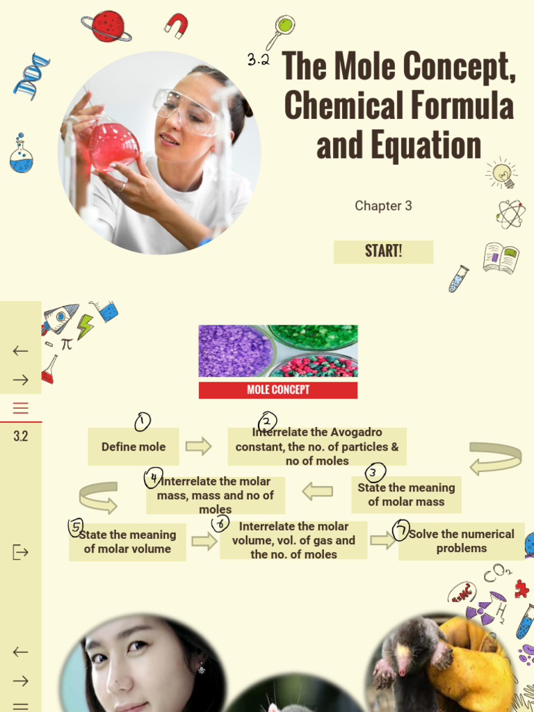 3.2 Mole Concept | PDF | Mole (Unit) | Metrology