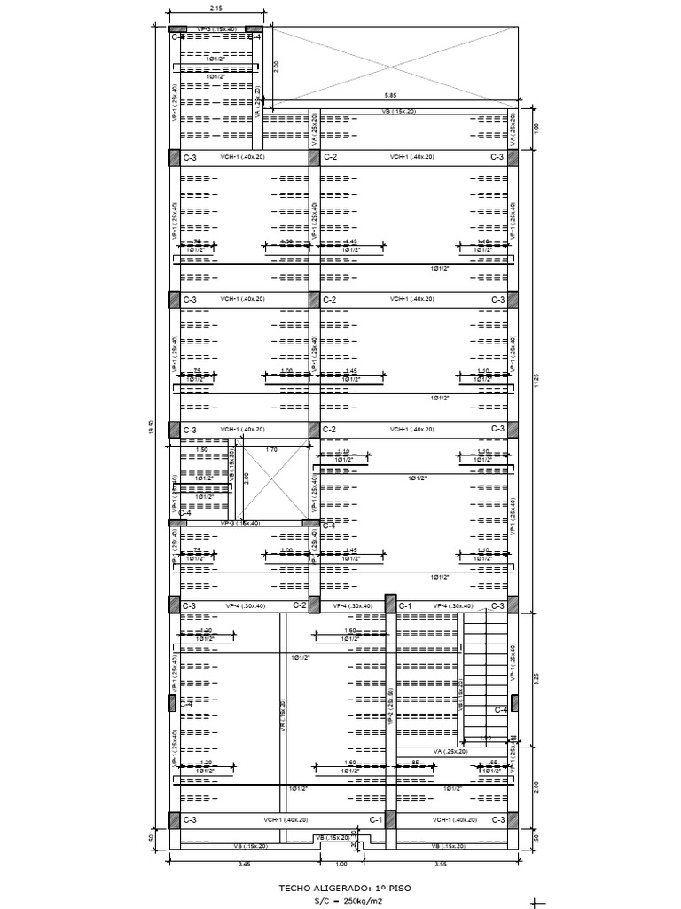 Techo Aligerado Primer Pisol | PDF