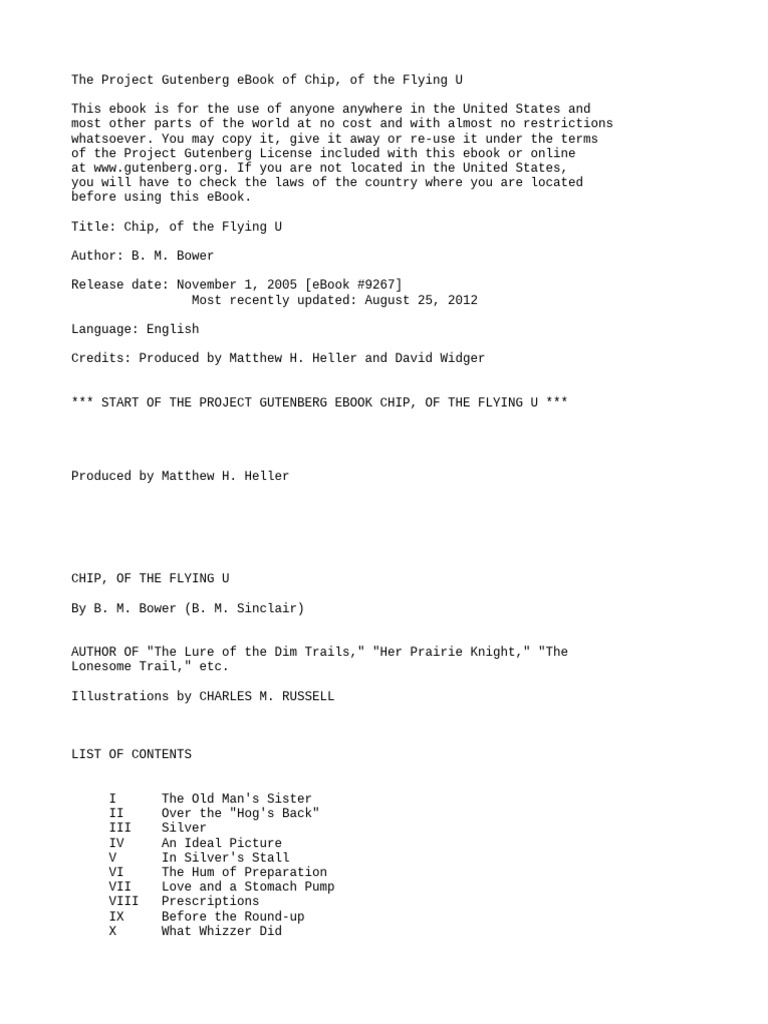 Chip of The Flying | PDF