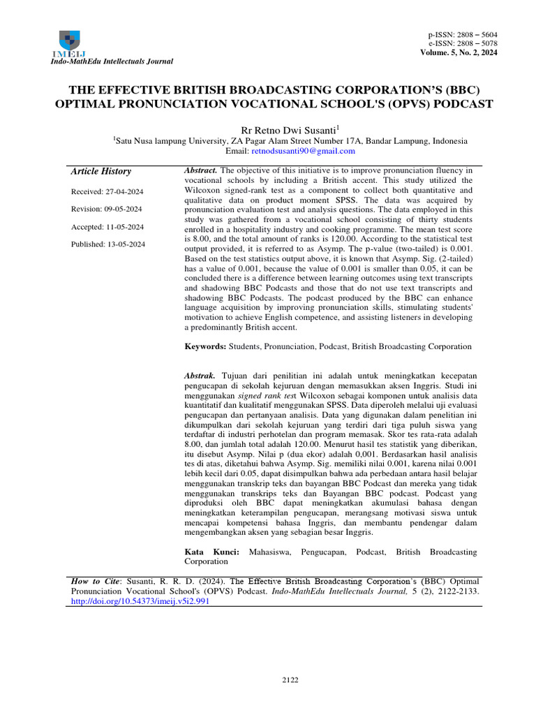 70 Rr+Retno+Dwi+Susanti | PDF | English Language | Podcast