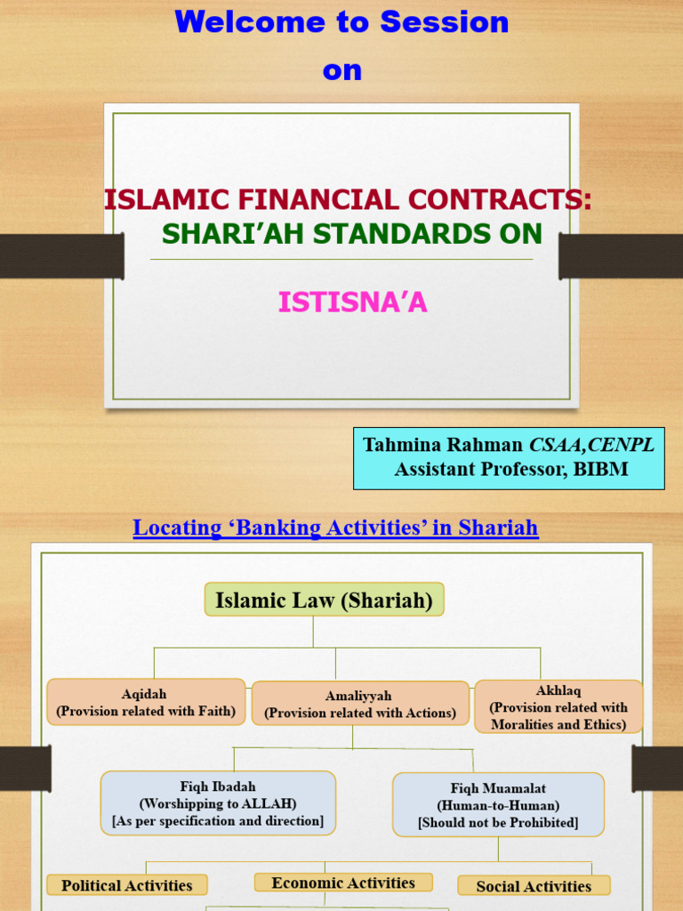 Istisna | PDF | Islamic Banking And Finance | Islamic Ethics
