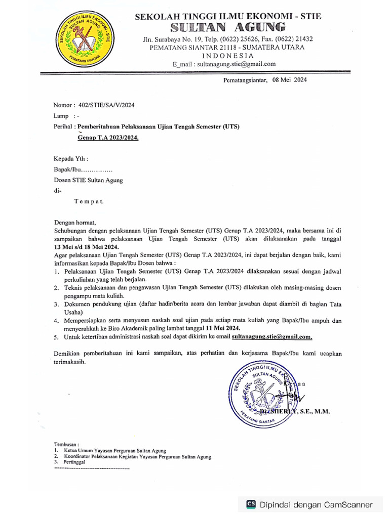 Ujian UTS Genap | PDF