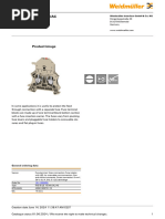 Weidmüller WDU 10 SL/EN Data Sheet | PDF | Electrical Connector ...