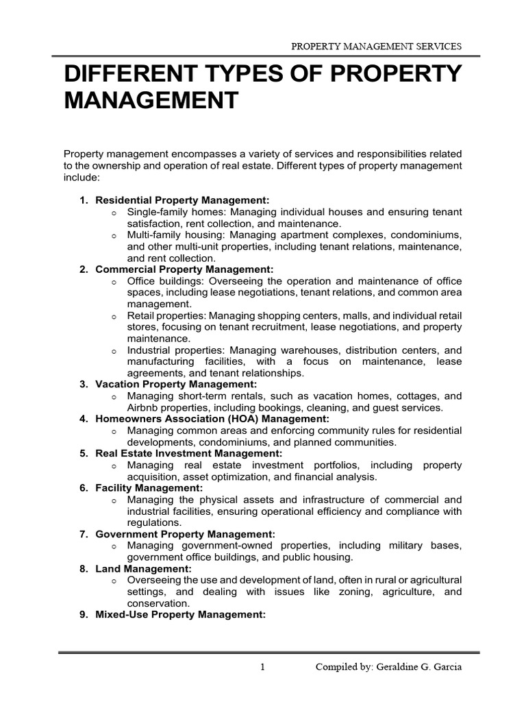 Property Management 101 | PDF | Property Management | Mixed Use Development