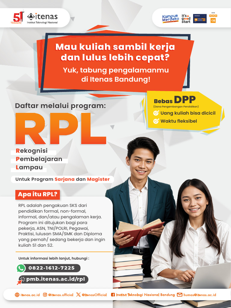 RPL untuk Kuliah S1 dan S2 di Itenas | PDF