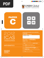 ICAS Y5 Questions 2013 To 2018 | PDF