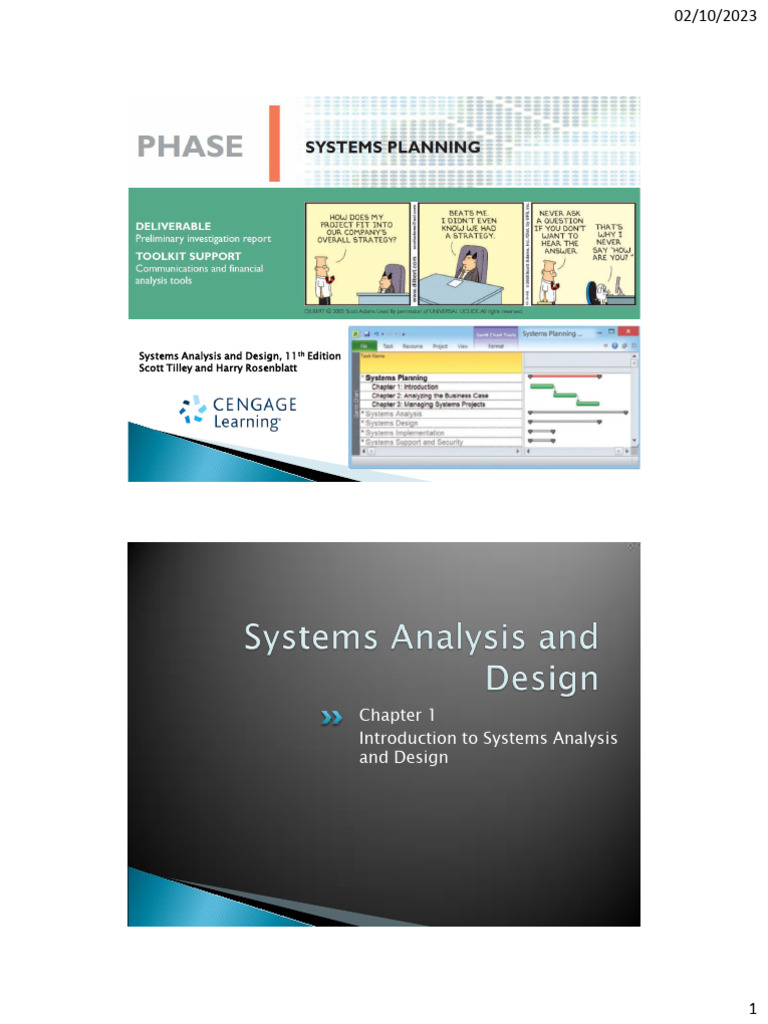 Chapter1 - Introduction To System Analysis and Design | PDF | Software Development Process ...