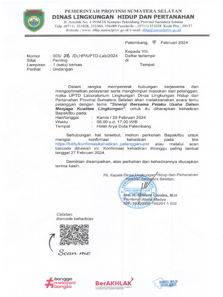 Daftar Peserta Temu Pelanggan 2024 | PDF