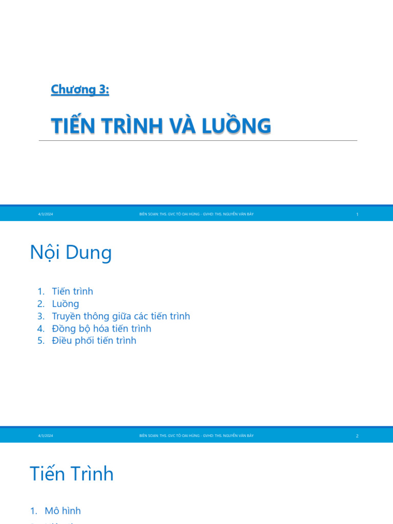 Chapter3 TienTrinh Luong | PDF