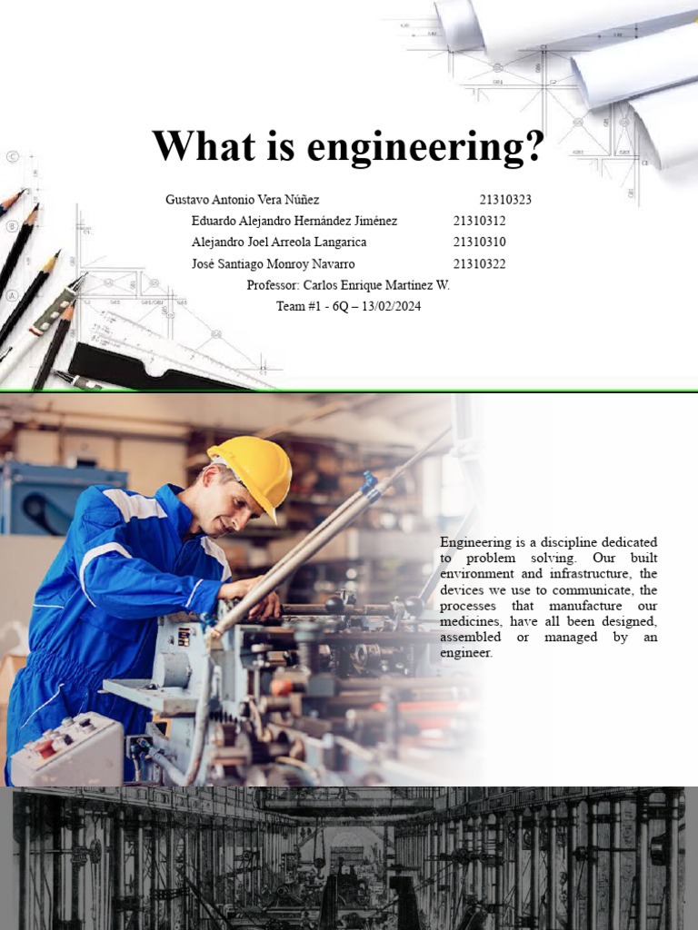 E1 6Q What Is Engineering | PDF | Art | Computers