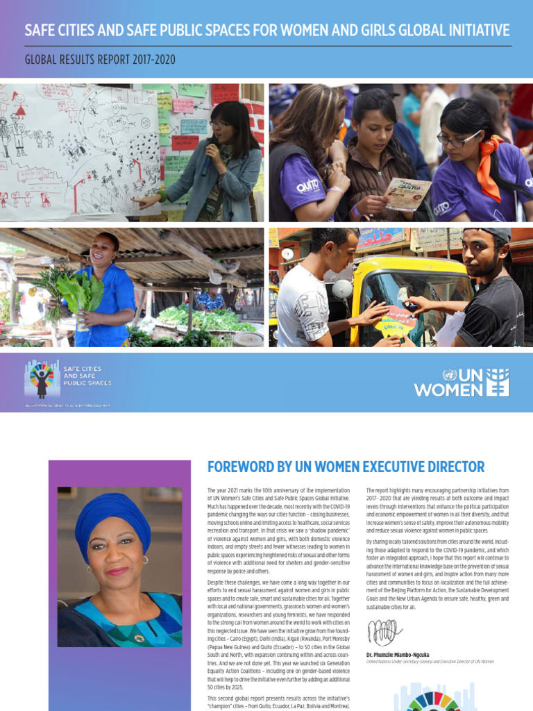Safe Cities and Safe Public Spaces Global Results Report 2017 2020 en ...