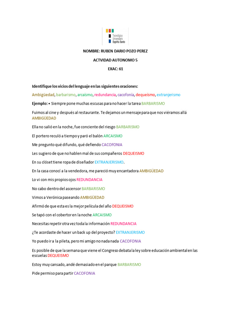 Comunicacion-Act Aut 5 | PDF