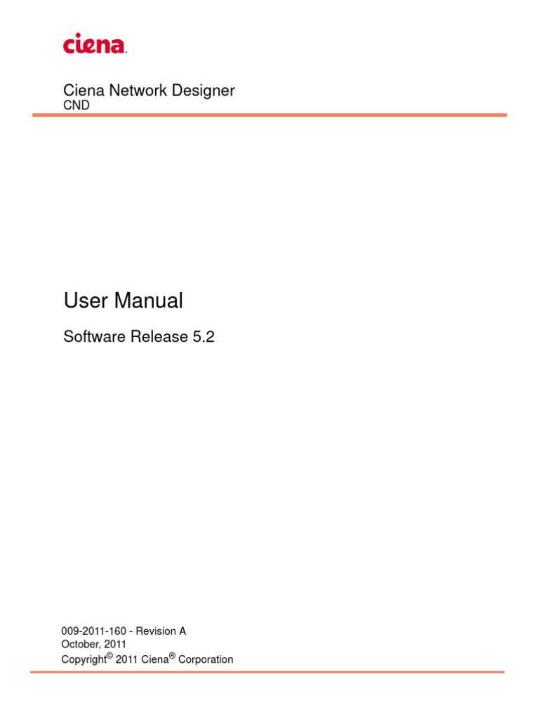 009-2011-160 (CND R5.2 User Manual) RevA | PDF | Legal Liability | Proprietary Software