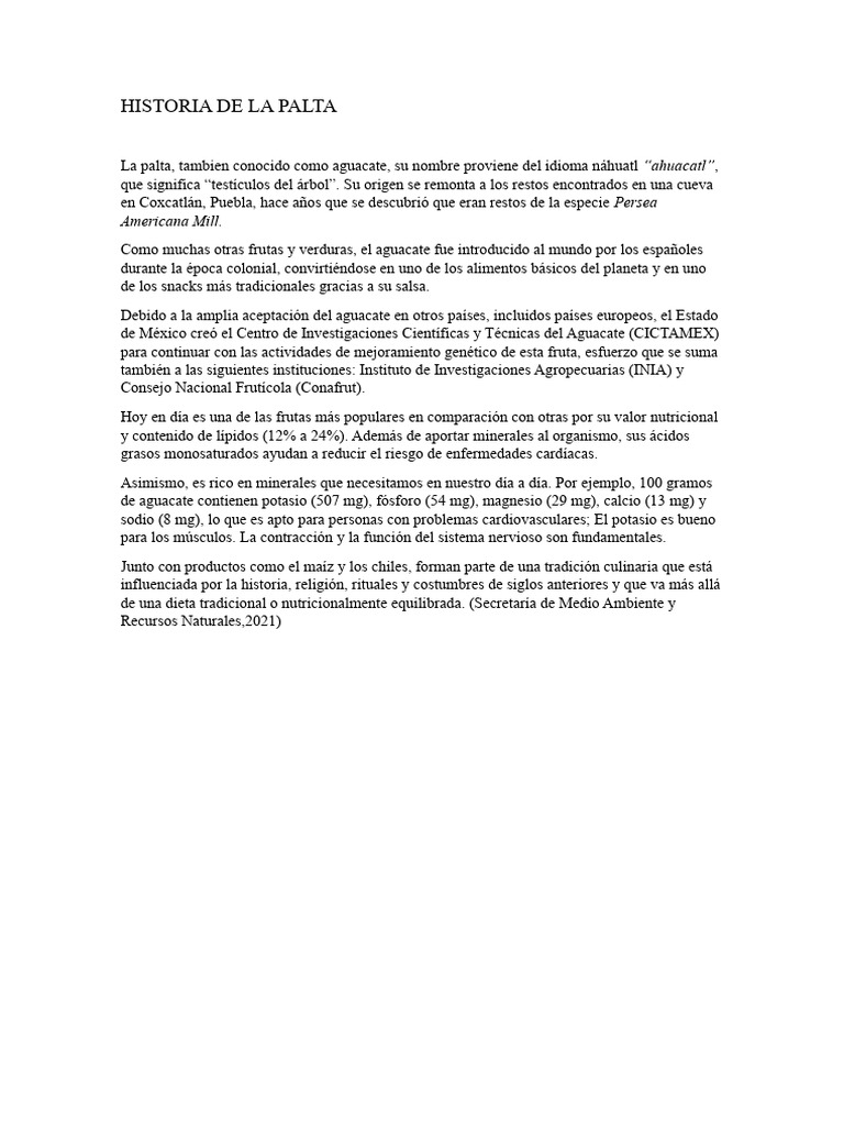 Biologia Dox | PDF | Aguacate | Agricultura