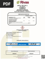 MX - Ficha Técnica - Termidor® Duo | PDF | Hexapoda | Insectos y humanos