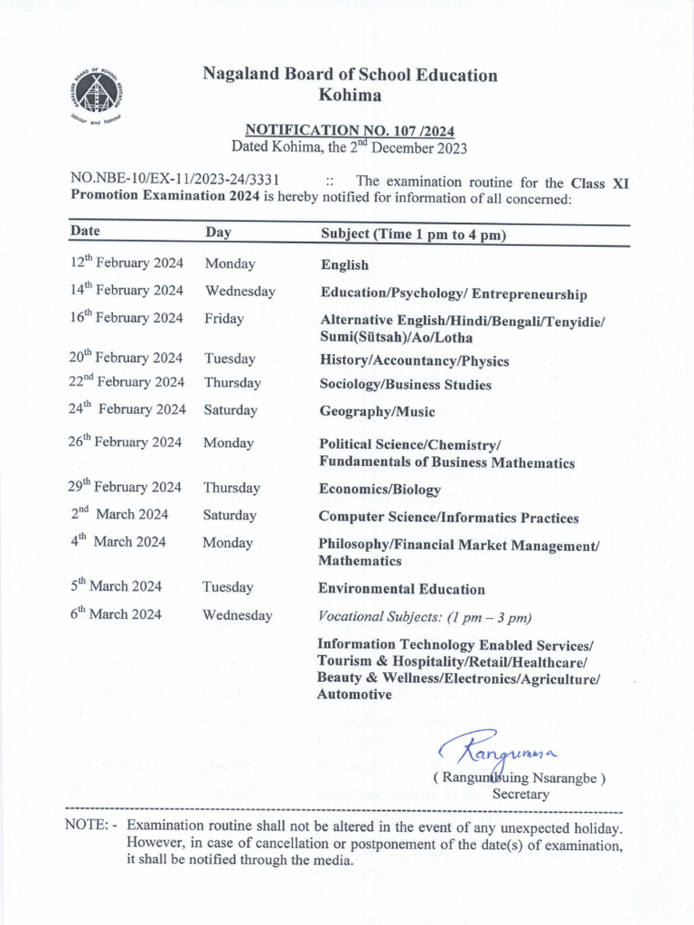 Routines Class 11 | PDF