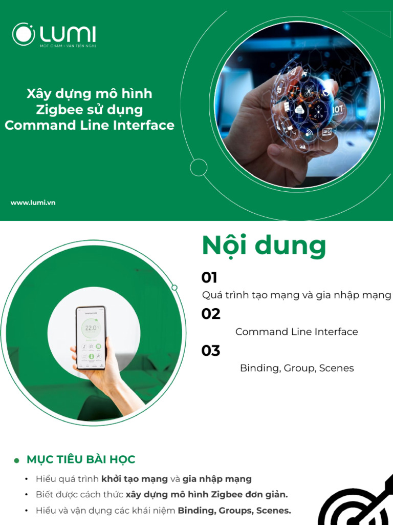 Bài 6 Xây D NG Mô Hình Zigbee S D NG Command Line Interface | PDF