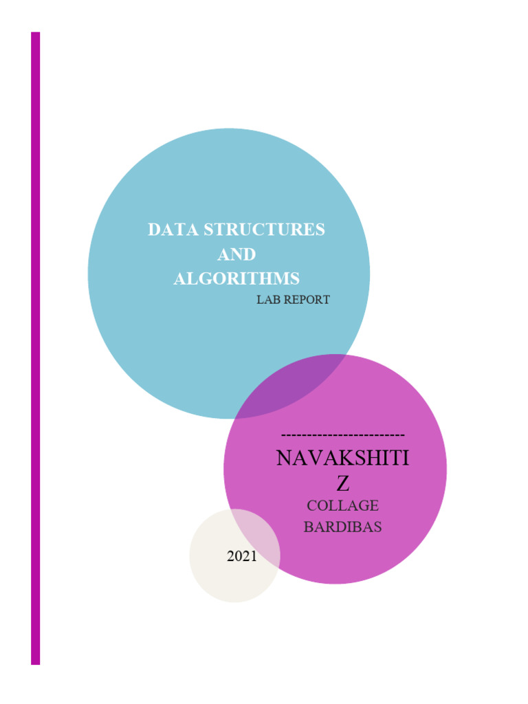 Data Structure Lab Report Pdf Queue Abstract Data Type Computer Programming