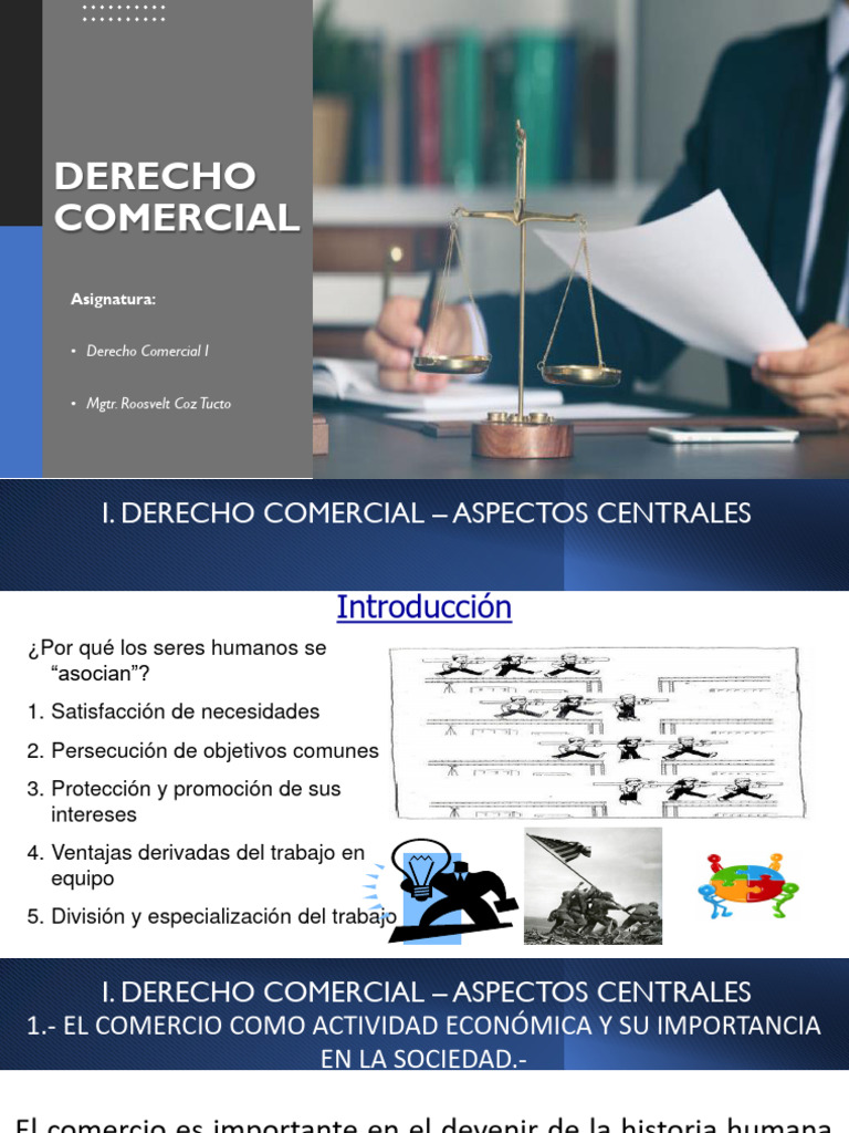 Derecho Comercial I | PDF | Derecho Corporativo | Comercio