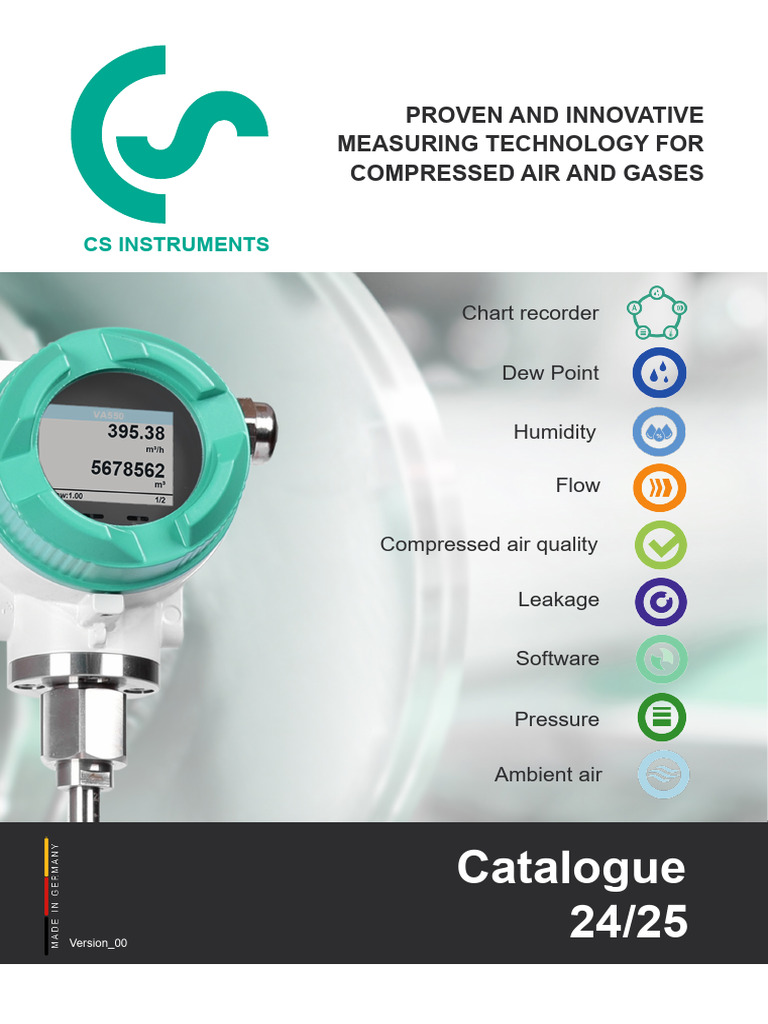 CS Instrument | PDF | Flow Measurement | Web Server