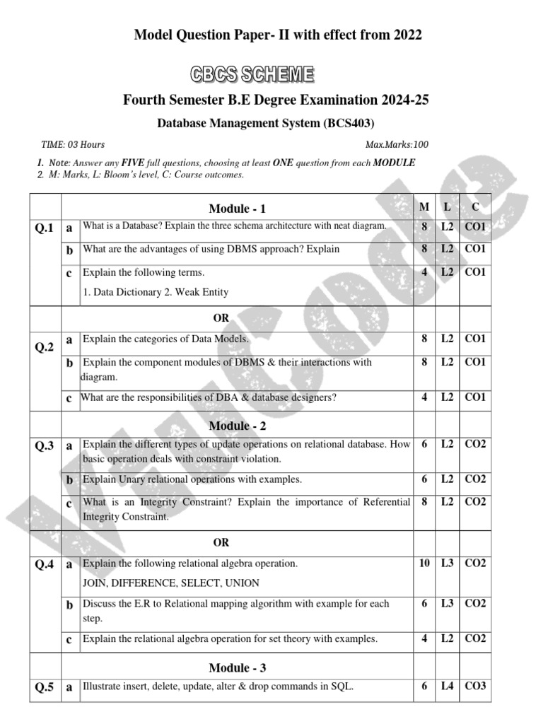 @vtucode - in BCS403 Model Paper 2022 Scheme | PDF | No Sql | Databases @vtucode - in BCS403 Model Paper 2022 Scheme | PDF | No Sql | Databases
