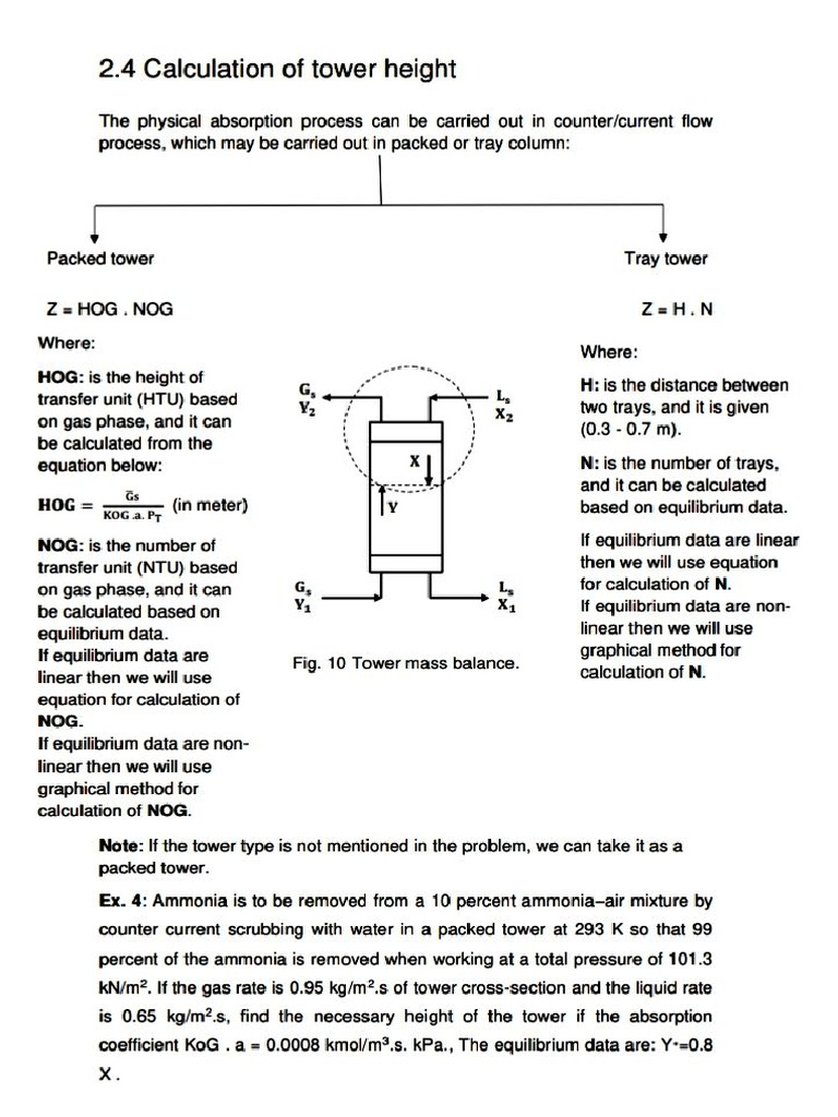 Tower Height | PDF