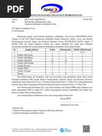 Surat Edaran Tahapan Dan Jadwal Penyusunan APBD 2026 | PDF