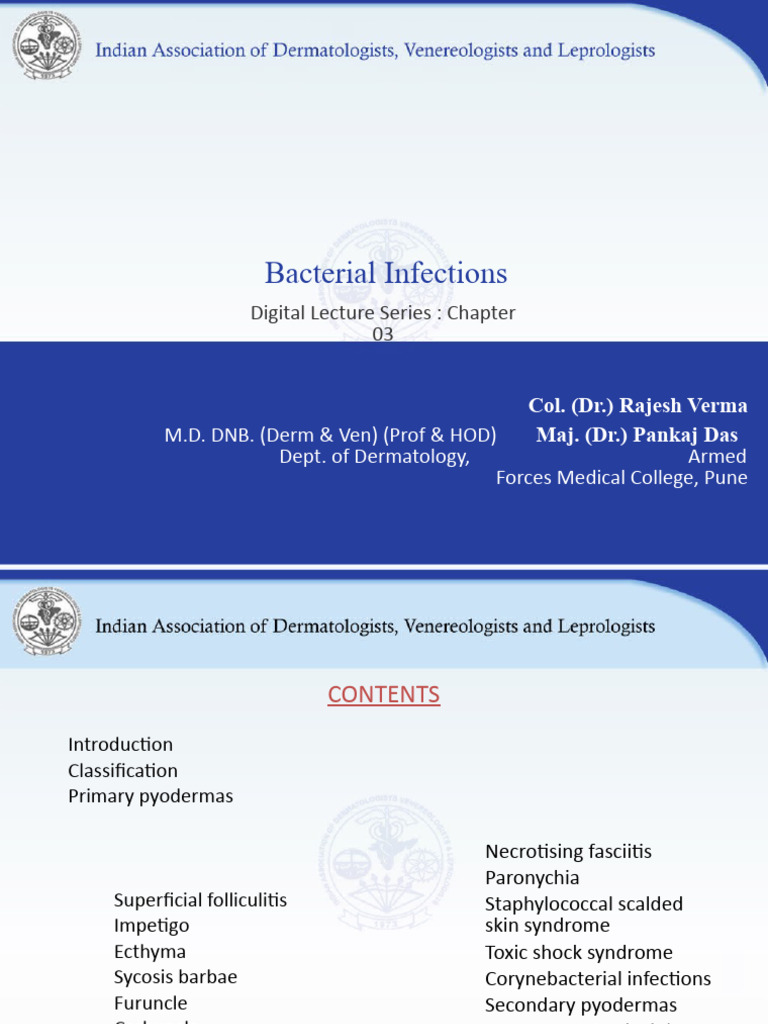 Bacterial Infection | PDF | Microbiology | Skin