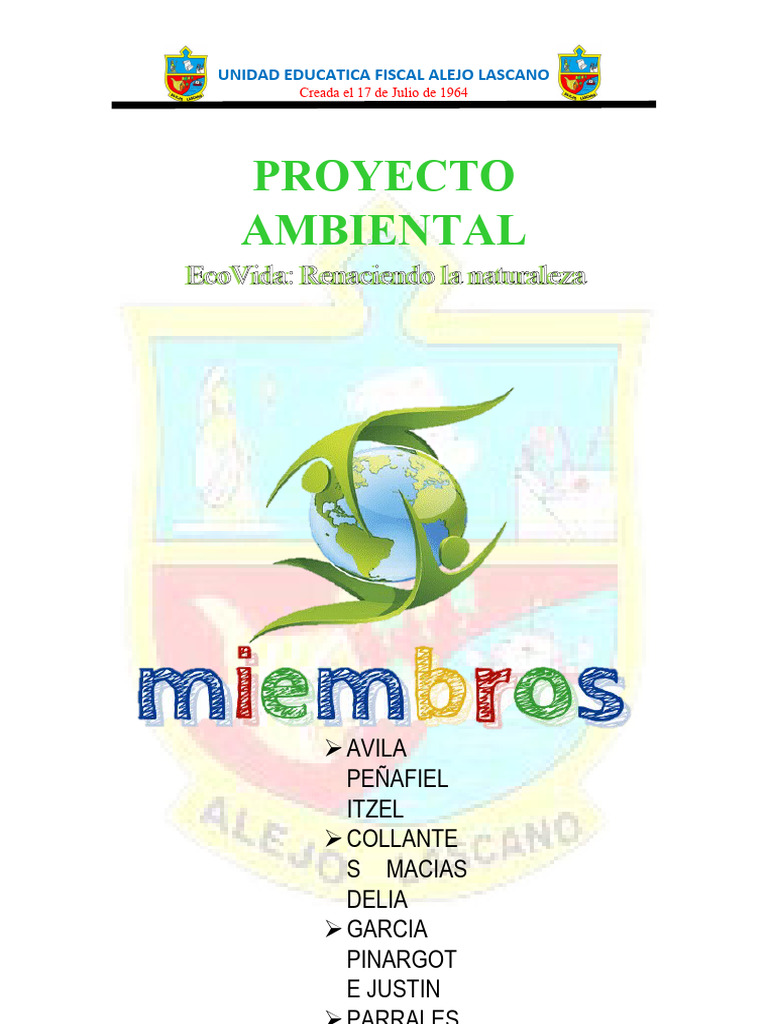 Proyecto Ambiental | PDF | Entorno natural | Residuos