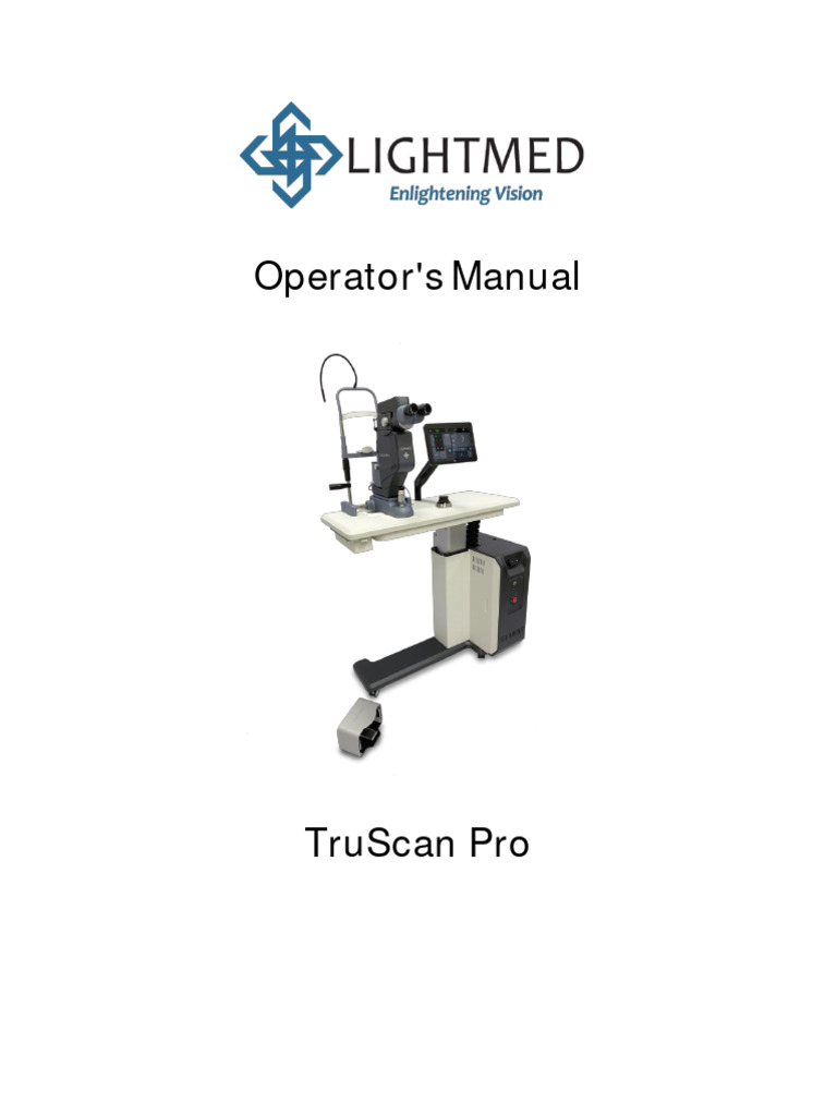 DC1841-02109 - Operator Manual For The TruScan Pro | PDF | Laser | Optics
