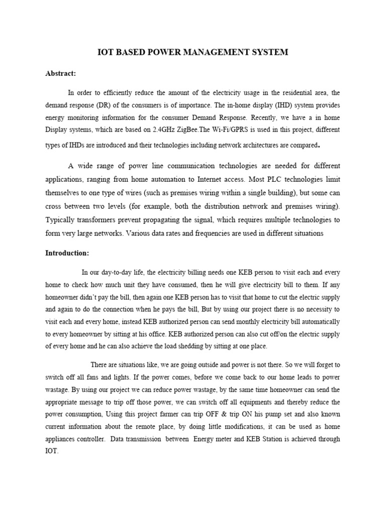 Iot Based Smart Energy Meter Download Free Pdf Internet Of Things
