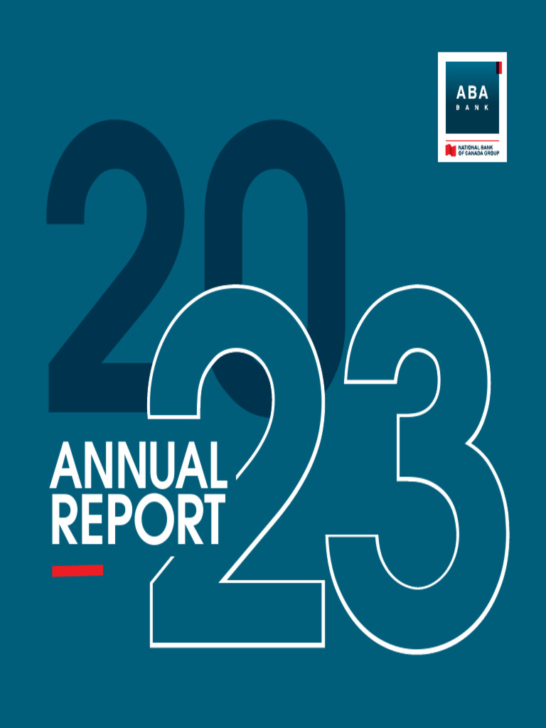 ABA Bank Annual Report 2023 | PDF | Banks | Deposit Account