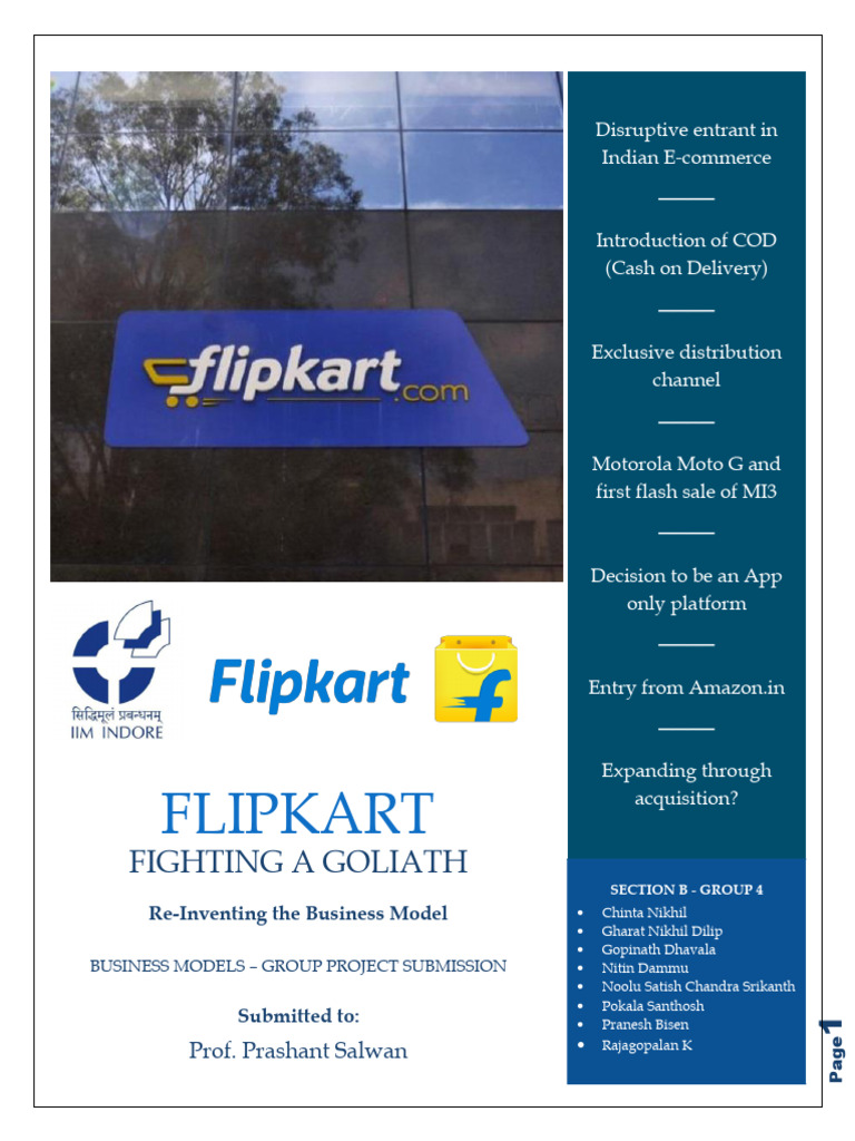 Flipkart (PDFDrive) | PDF | E Commerce | Online Shopping