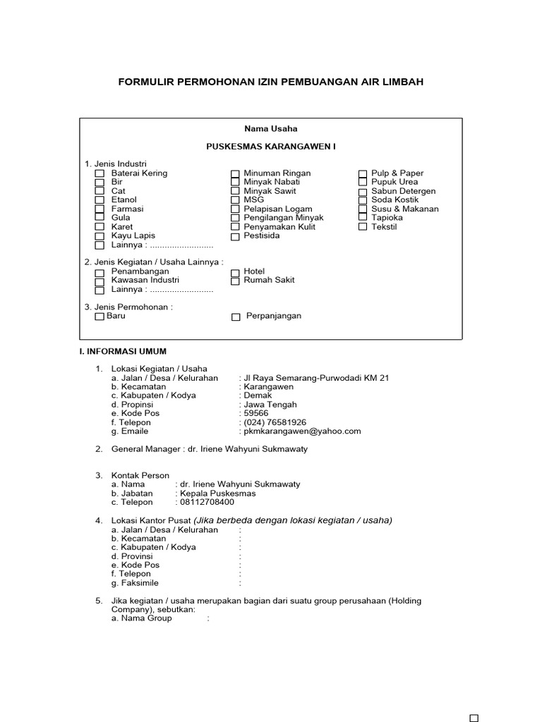 Syarat & Form IPLC | PDF