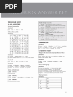 Activity Book Answer Key Unit 1 | PDF