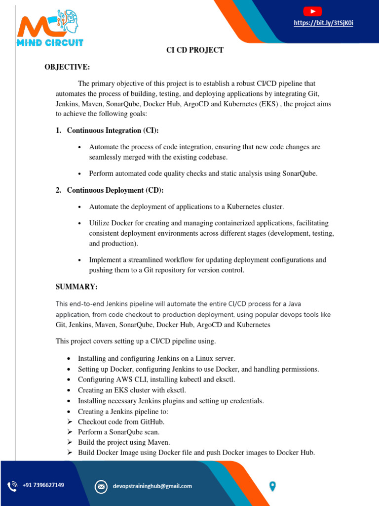 Cicd Realtime Project | PDF | Version Control | Software Development