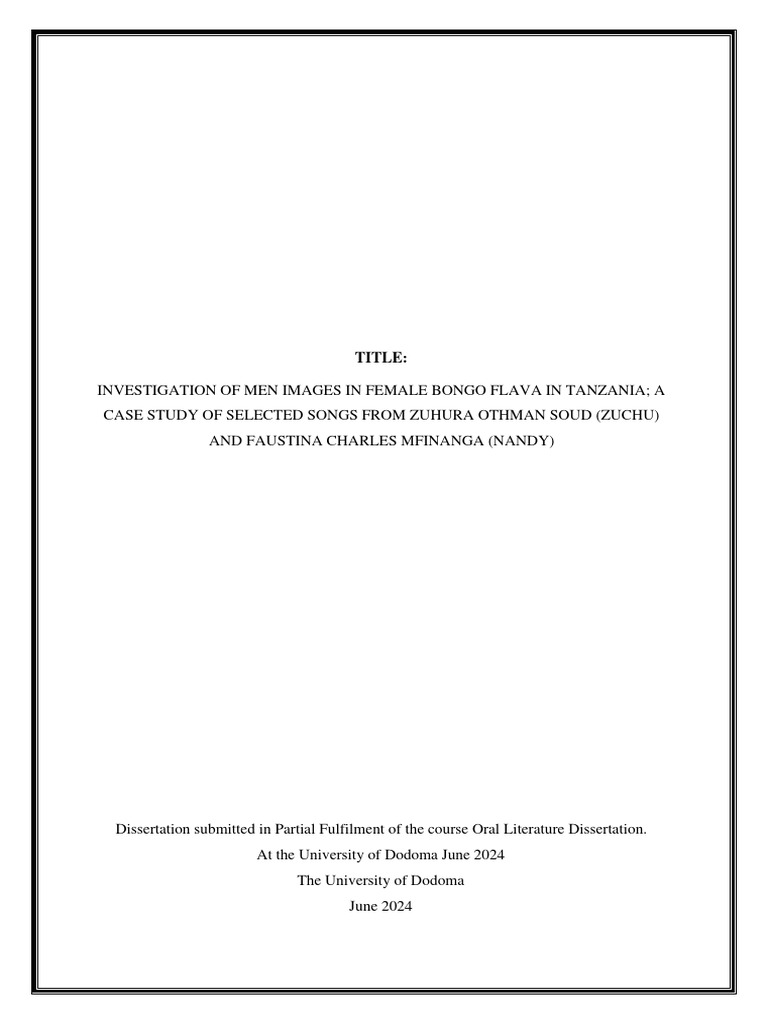 Final Dissertation Report | PDF | Social Science | Science & Mathematics