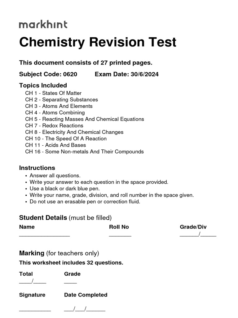 Chemqp | PDF | Chemistry | Physical Sciences