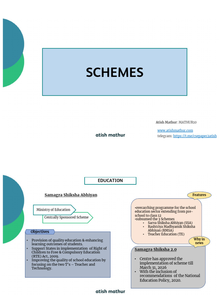 Yearly - Schemes | PDF