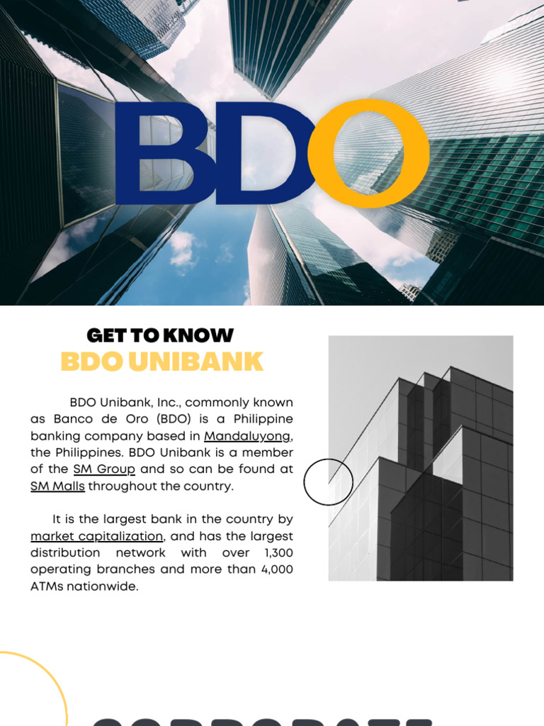 BDO Unibank | PDF | Investment Fund | Investing