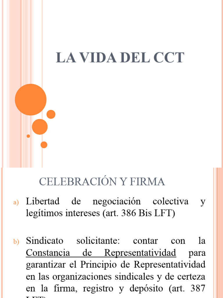 Vida Del CCT | PDF | Gobierno