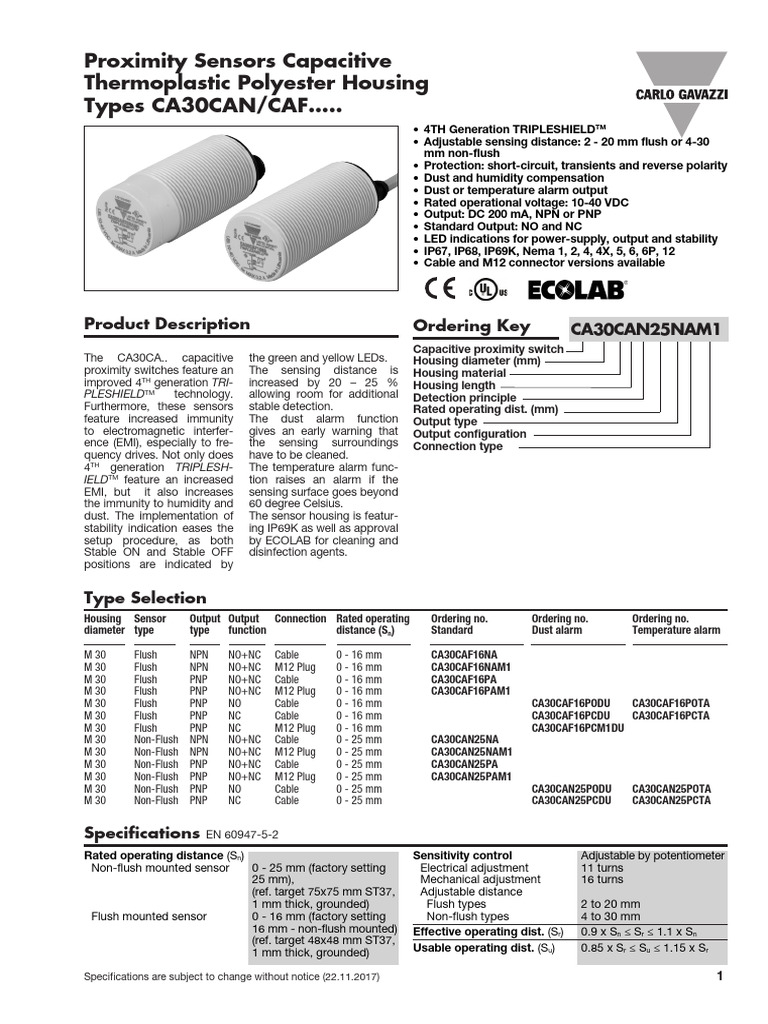 Ca30can Caf | PDF | Capacitor | Power Supply
