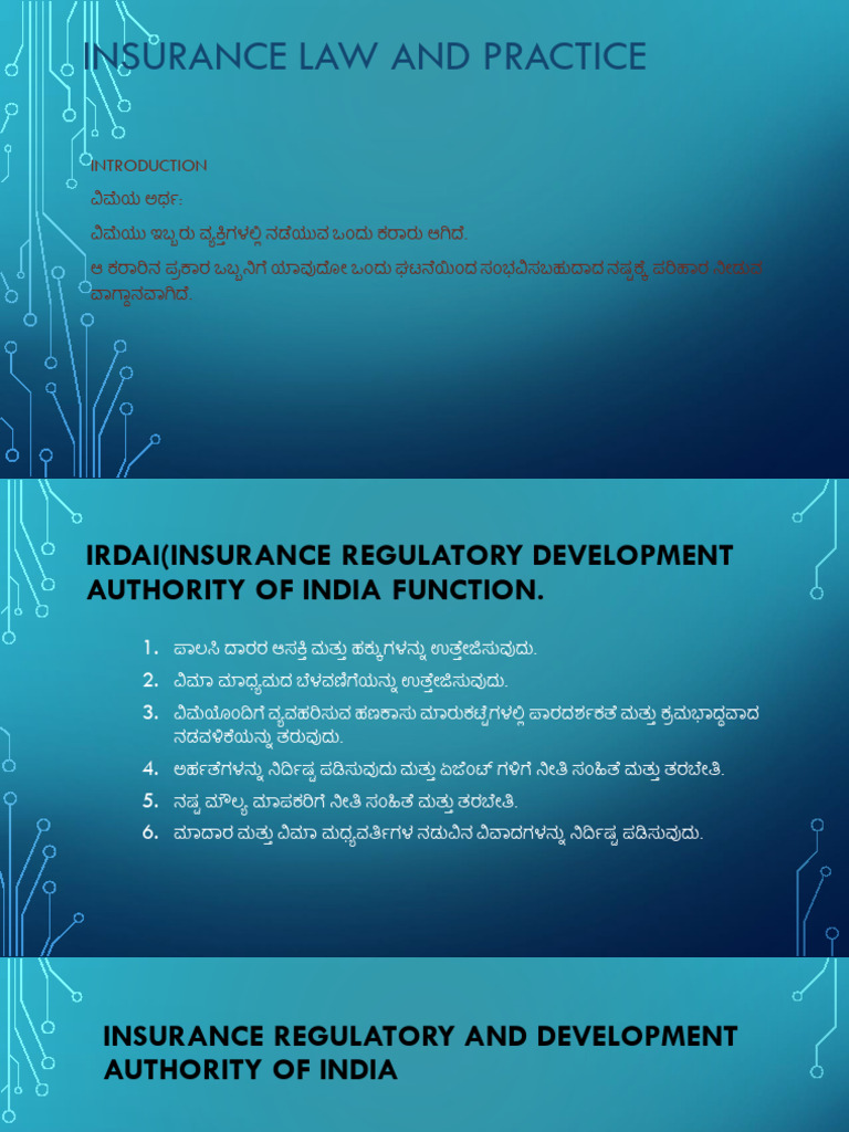 Introduction of Insurance Policy | PDF