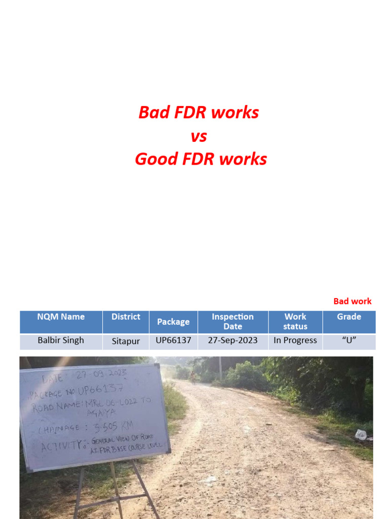 On Good and Bad FDR Works | PDF | Materials