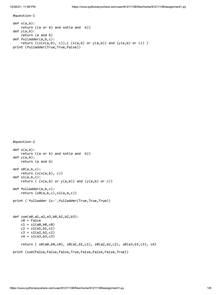 Col100 Assignment 2 - Computer Science Iitd Assignmets | PDF