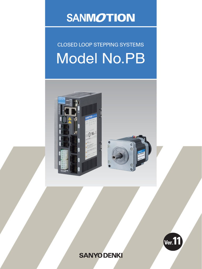 Sanmotion PB e | PDF | Electric Motor | Power Supply
