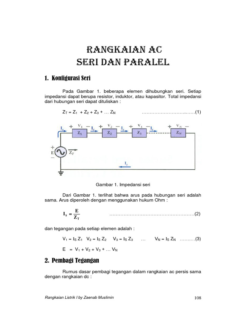 Adoc - Pub - Rangkaian Ac Seri Dan Paralel | PDF