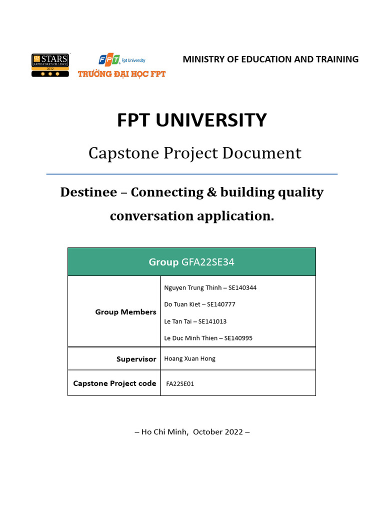 Destinee FinalProjectReport | PDF | Mobile App | Application Software
