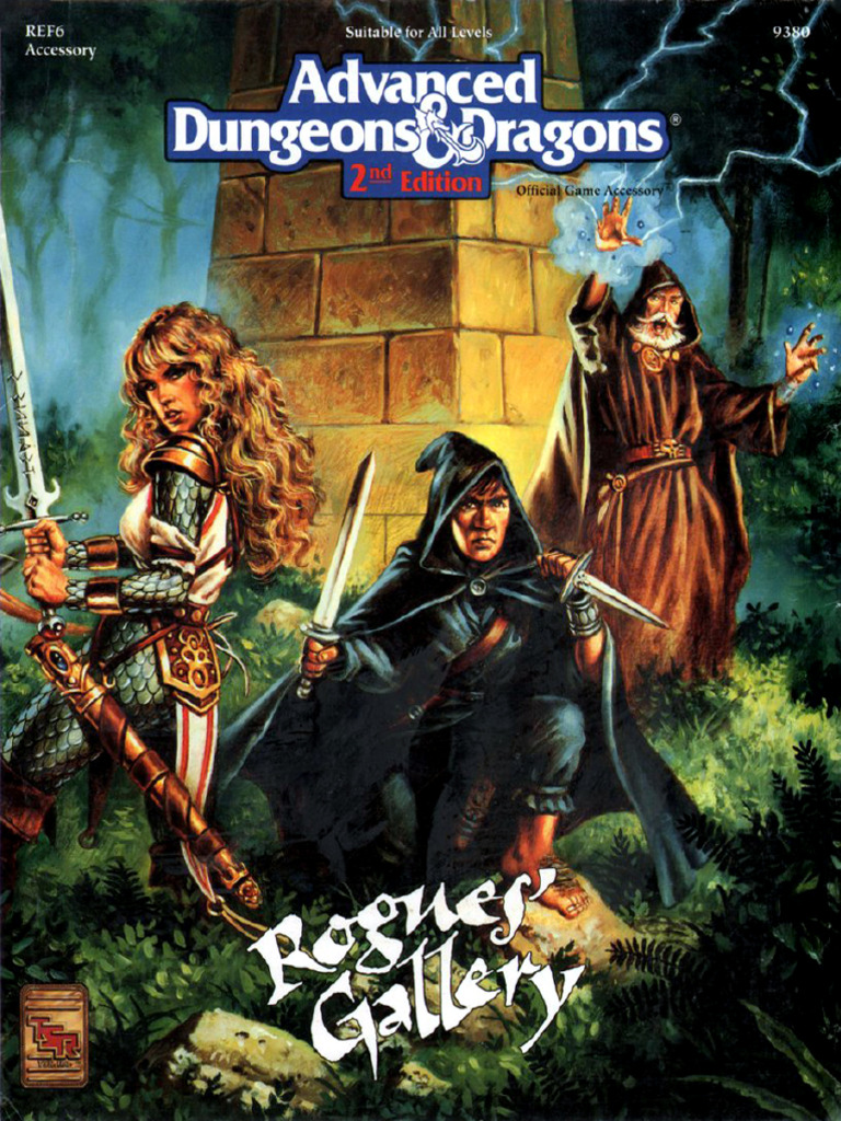ADnD REF6 Rogues Gallery 2nd Edition | PDF