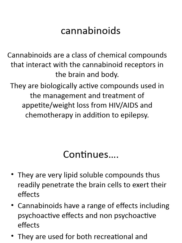 Cannabinoids Edited | PDF | Synapse | Chemical Synapse